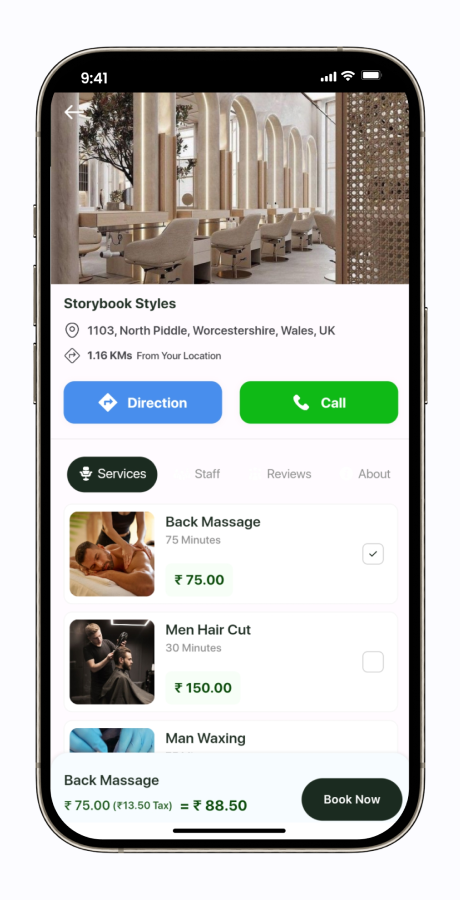 Multi Salon Appointment Booking System, E-commerce with Admin Panel | Flutter, Android, iOS by ...